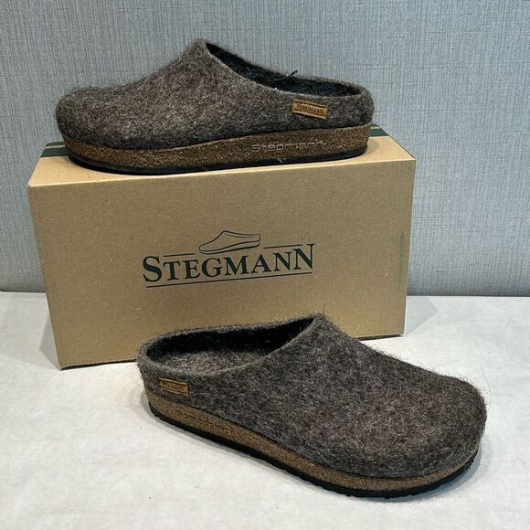 Stegmann | Shoes | Stegmann Originalcork Wool Clog Graphite Womens 65 ...